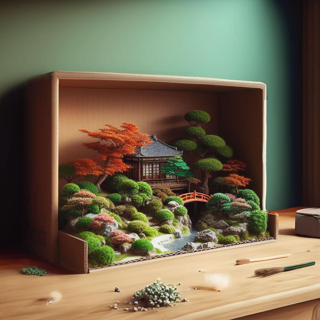 Shoebox diorama | How to Create a Miniature World Inside a Box • Aimee ...