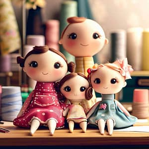 Mini Me Doll | 4 Creative Ways to Make a Miniature You • Aimee River