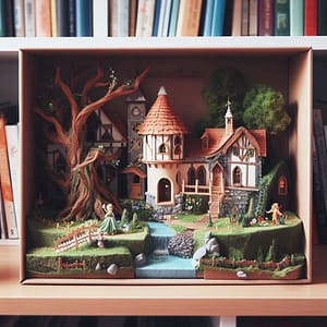 Shoebox diorama | How to Create a Miniature World Inside a Box • Aimee ...