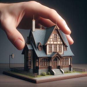 DIY Miniature House | How to Make a Mini House from Scratch • Aimee River