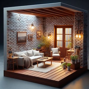DIY Miniature House | How to Make a Mini House from Scratch • Aimee River