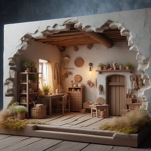 DIY Miniature House | How to Make a Mini House from Scratch • Aimee River