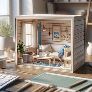 DIY Miniature House | How to Make a Mini House from Scratch • Aimee River